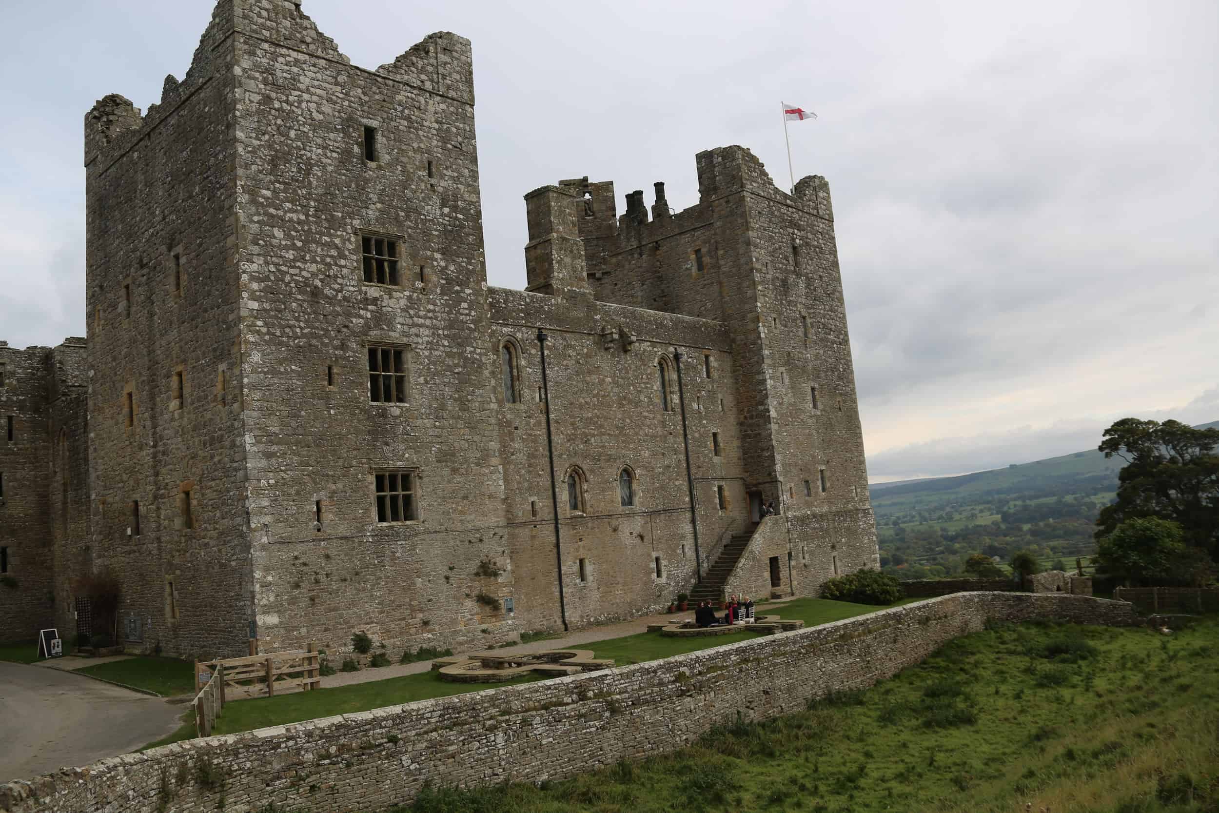 Bolton Castle in Wensleydale, family days out, falconry and weddings