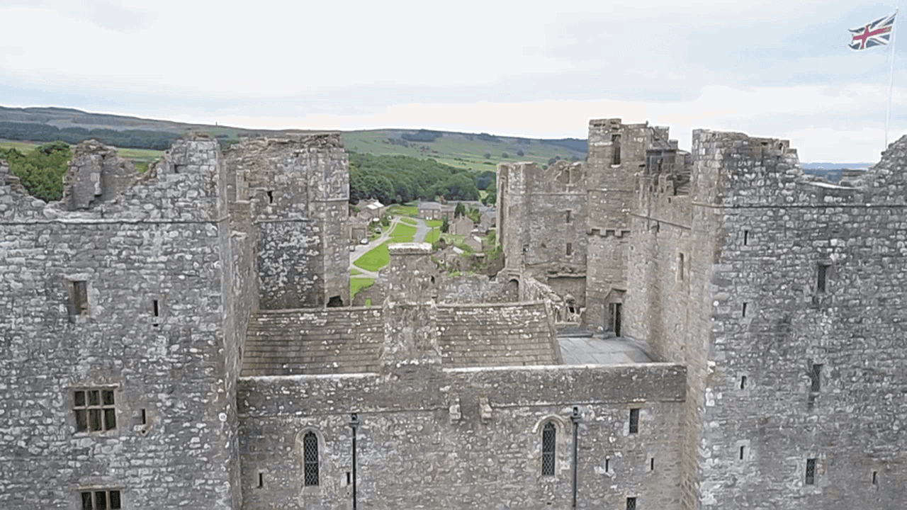 Bolton Castle in Wensleydale, family days out, falconry and weddings