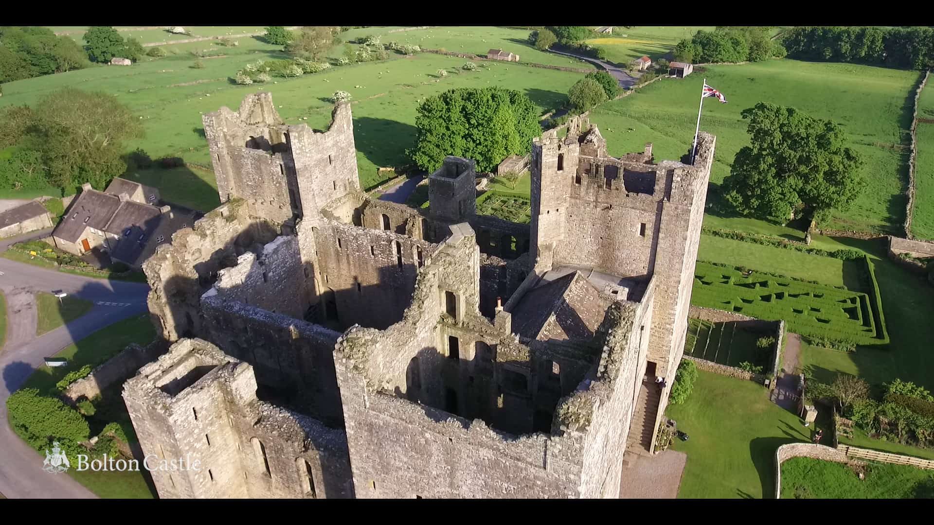 Bolton Castle in Wensleydale, family days out, falconry and weddings