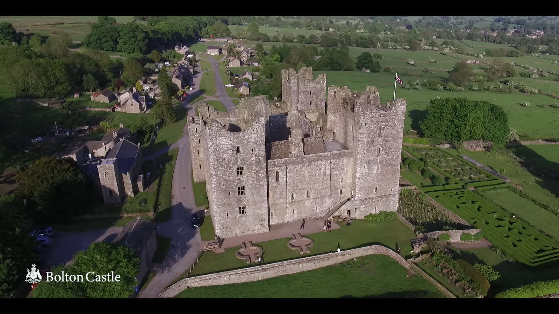 Bolton Castle in Wensleydale, family days out, falconry and weddings
