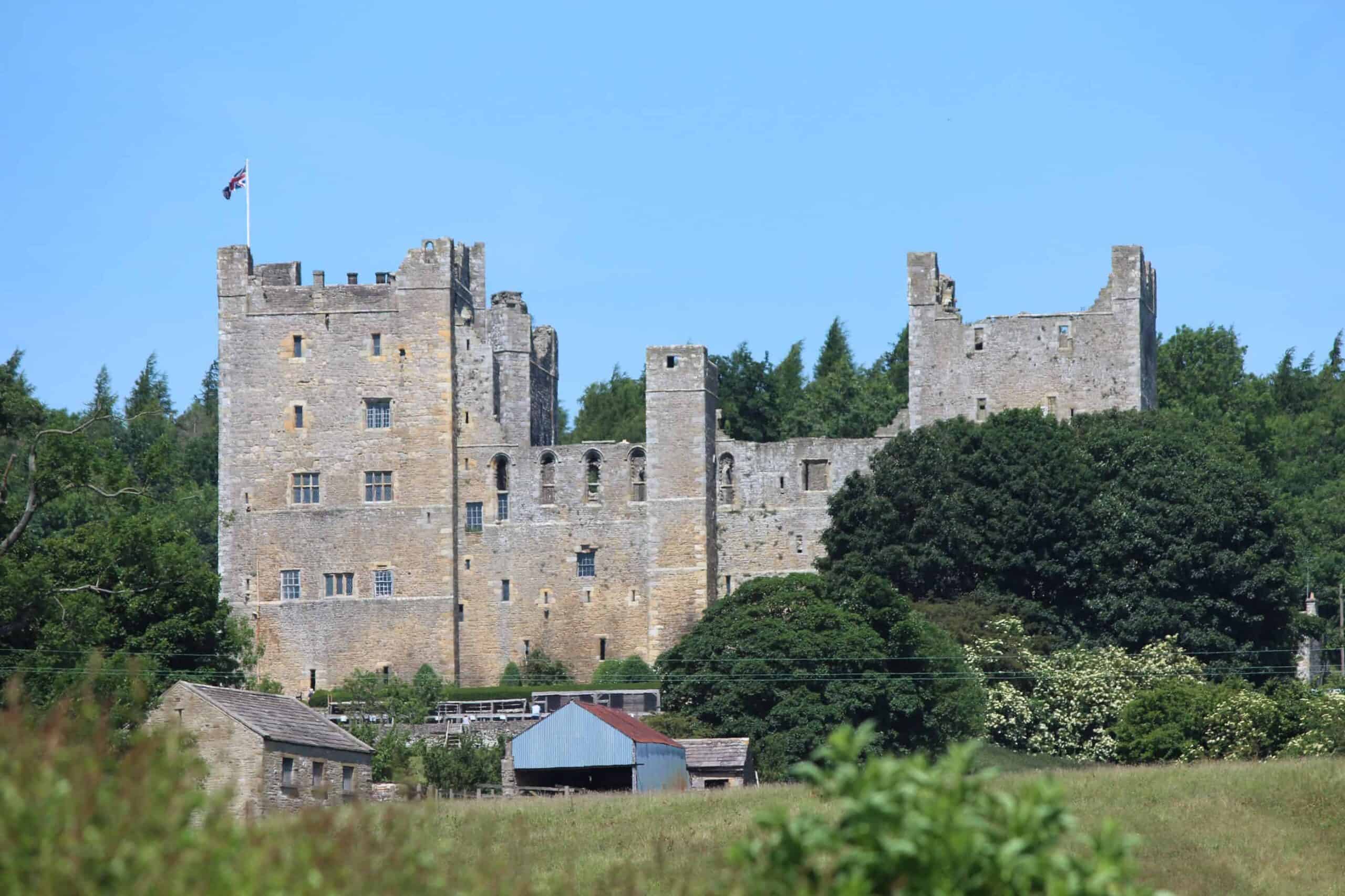Bolton Castle in Wensleydale, family days out, falconry and weddings