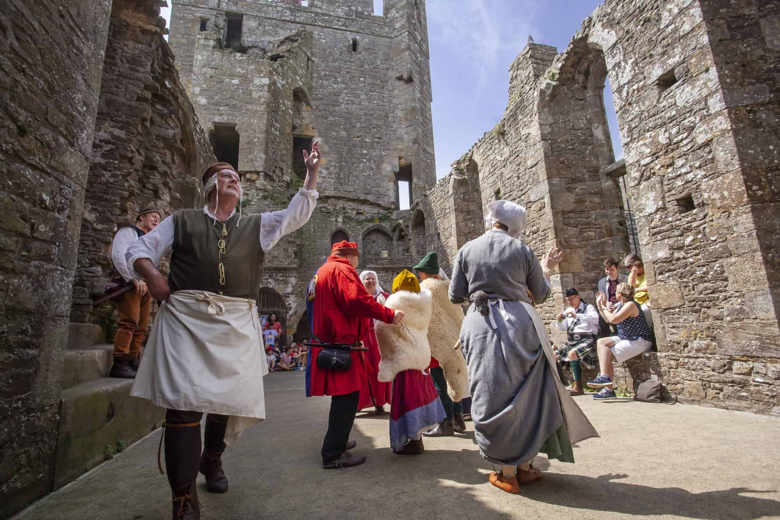 Bolton Castle in Wensleydale, family days out, falconry and weddings